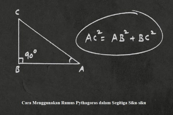 Cara Menggunakan Rumus Pythagoras dalam Segitiga Siku-siku